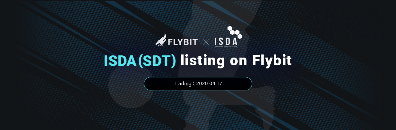 ISDA (SDT) Listing in KRW Market – Flybit Help Center