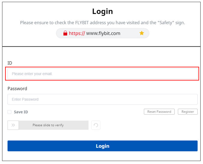 New Registration – Flybit Help Center